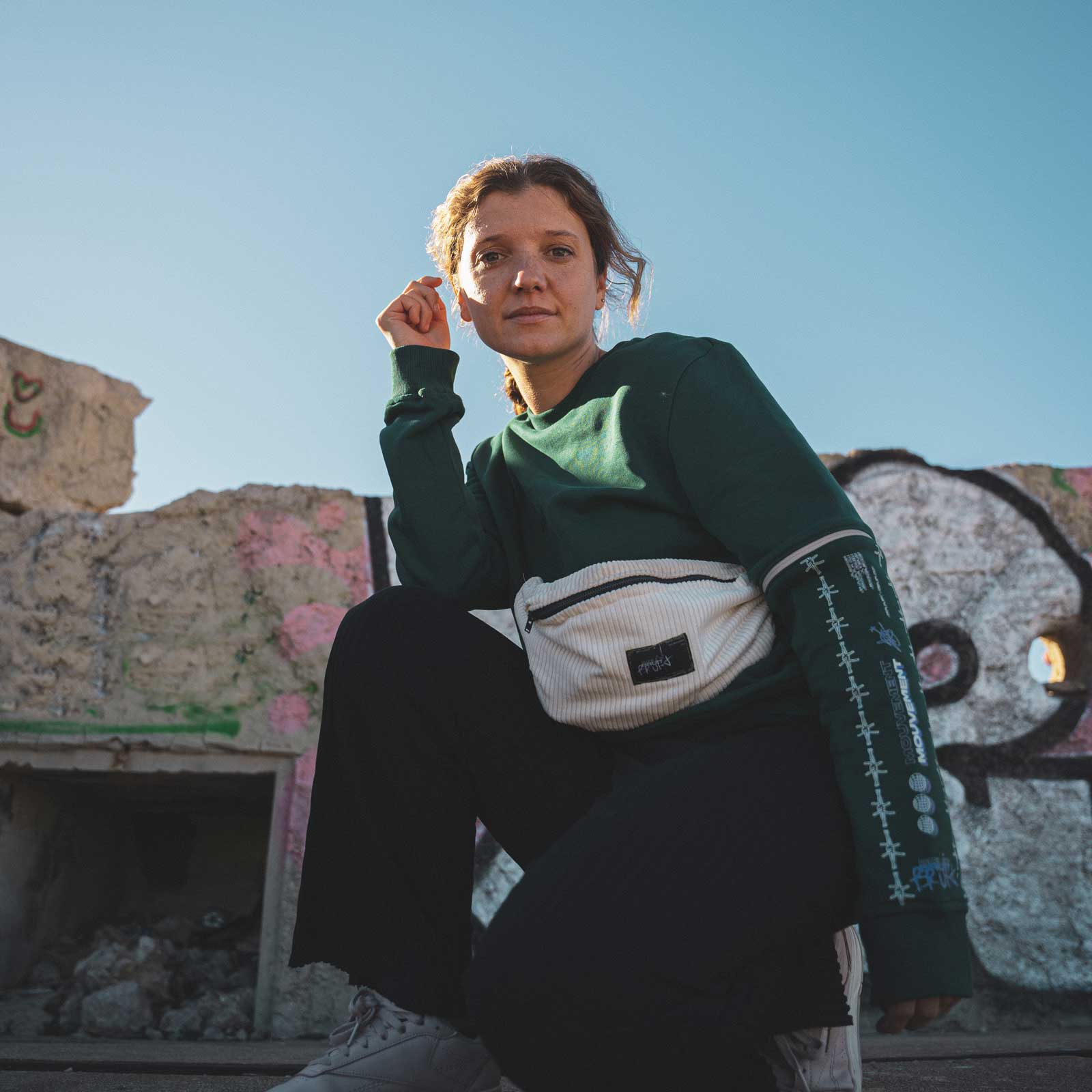 MANCHON MOUVEMENT [2] - VERT - BRUIT® CLOTHING